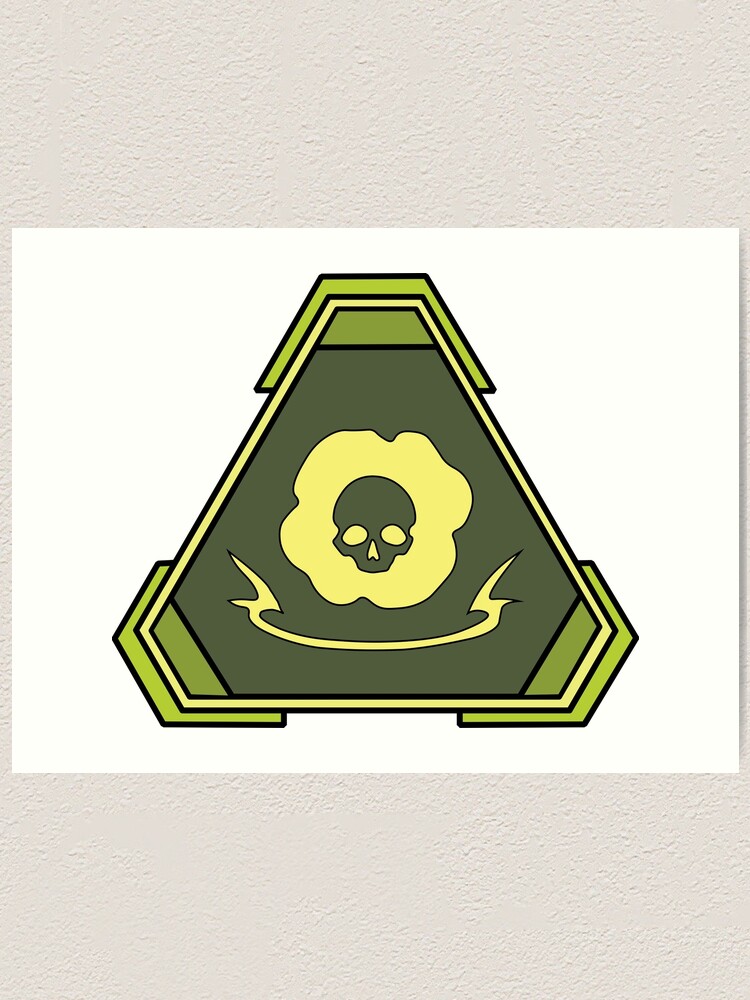"Apex Legends Caustic Ultimate Logo " Art Print for Sale by Thumama610 ...
