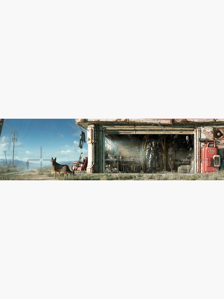 "ruins,redrocket, red rocket,inside,power armor, post-apocalyptic, post ...