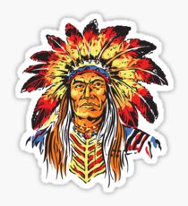Apache Indian Stickers | Redbubble