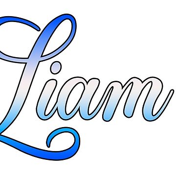 "Liam" Sticker by Zentenar | Redbubble