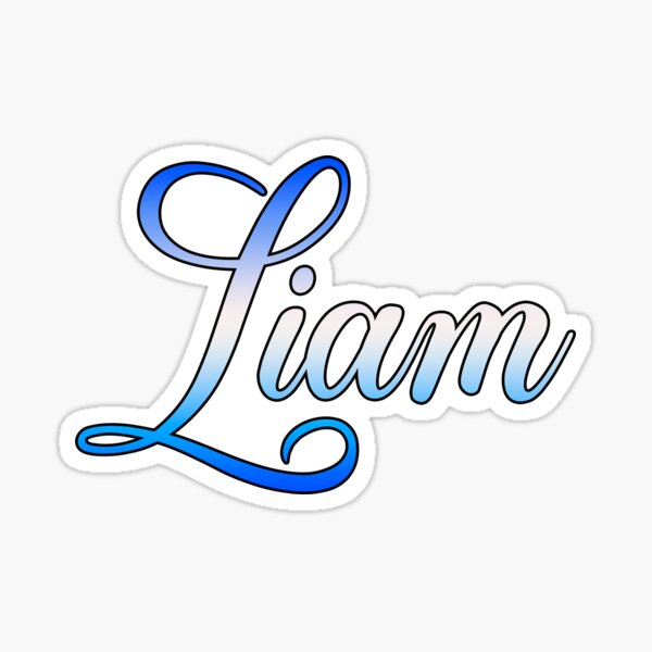 "Liam" Sticker by Zentenar | Redbubble