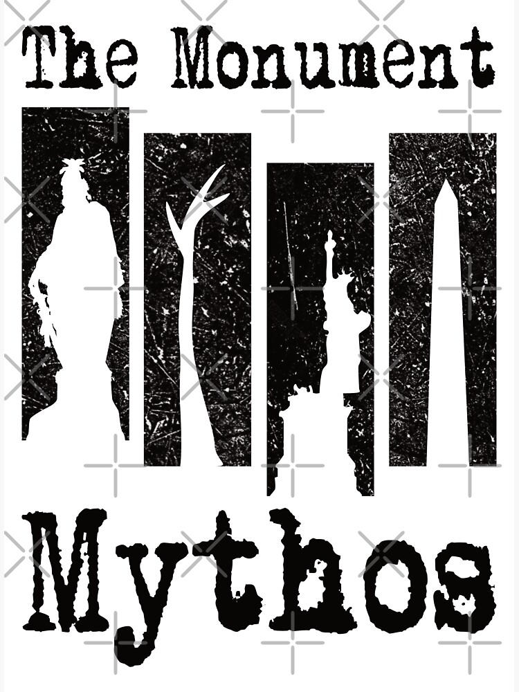 "the monument mythos sticker" Sticker for Sale by FabioConte44 | Redbubble