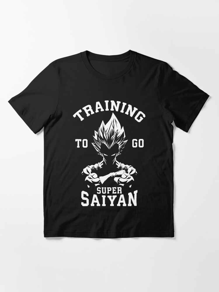 Training To Go Super Saiyan T Shirt For Sale By Gohanflex Redbubble