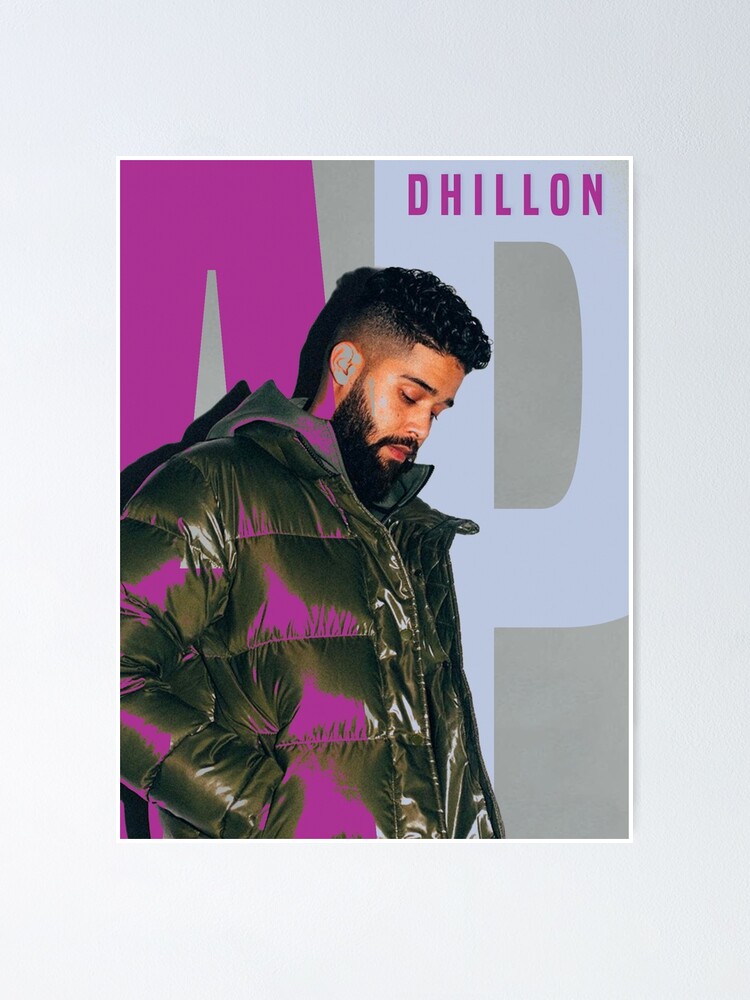 "AP Dhillon" Poster by akshatminim | Redbubble
