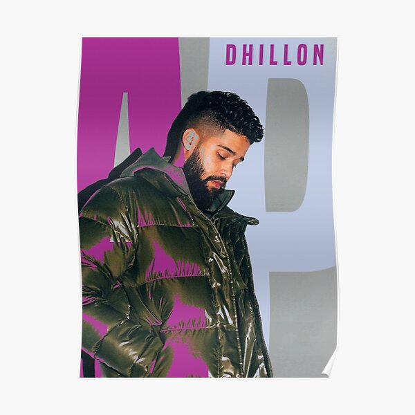 "AP Dhillon" Poster by akshatminim | Redbubble