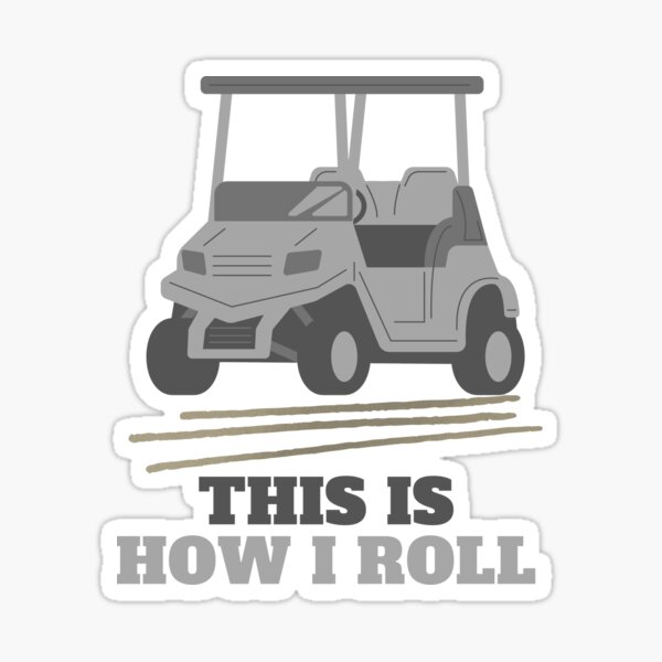 "This is how I roll" Sticker for Sale by abdeyamine | Redbubble