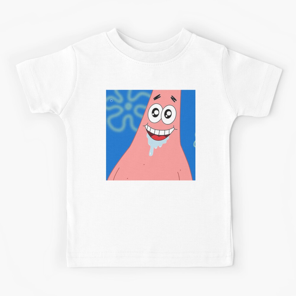 "Patrick Star mesmerized Meme" Kids T-Shirt by darcyartsy | Redbubble
