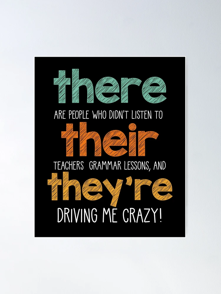 Grammatikwitze Und Wortspiele Sticker For Sale Mit "Dort, Ihre, Sie