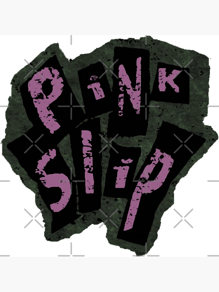 "Pink Slip Freaky Friday" Poster for Sale by zrosignal | Redbubble