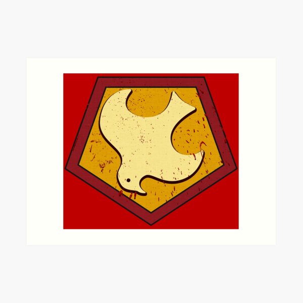 "Peacemaker Emblem" Art Print by Retro-Freak | Redbubble