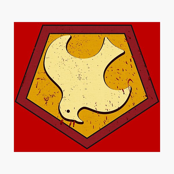 "Peacemaker Emblem" Photographic Print for Sale by Retro-Freak | Redbubble