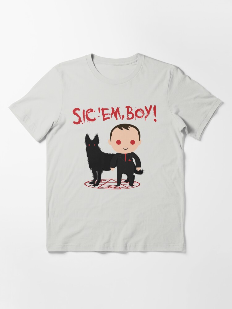 "Sick 'Em, Boy!" Essential T-Shirt for Sale by Plan8 | Redbubble