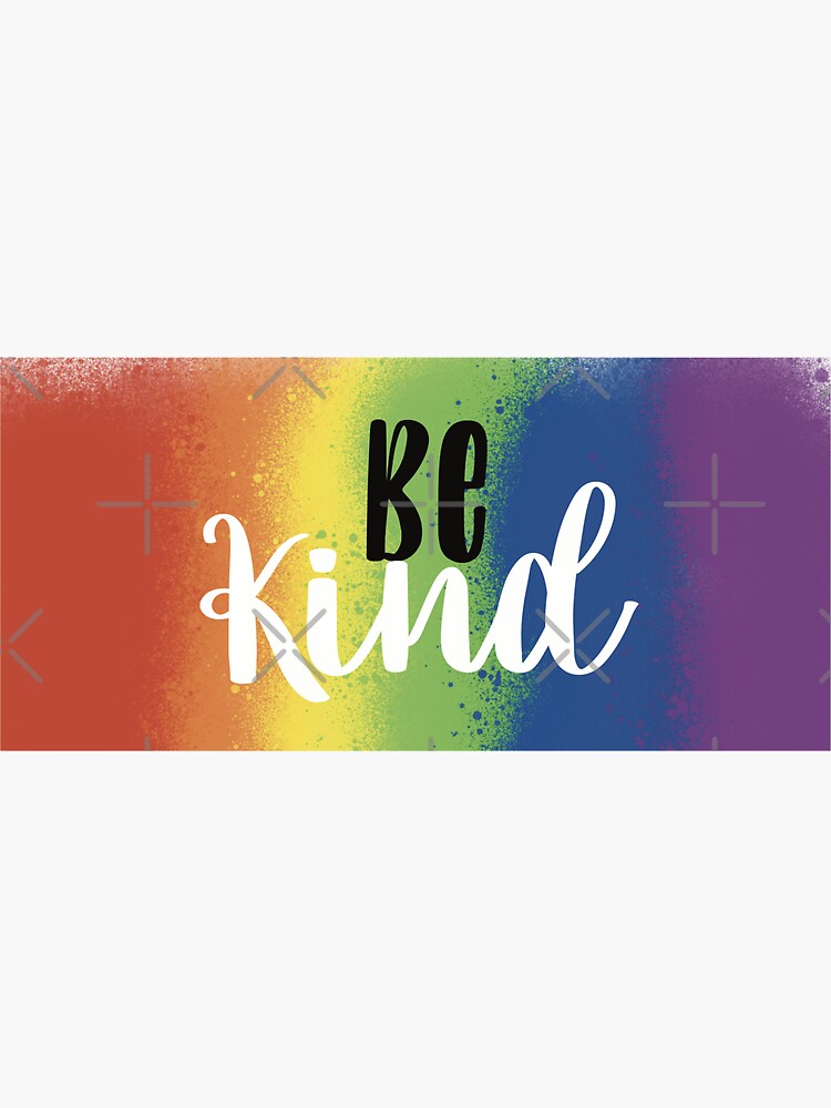 "Be Kind Rainbow" Sticker for Sale by ItsaMomThingLLC | Redbubble