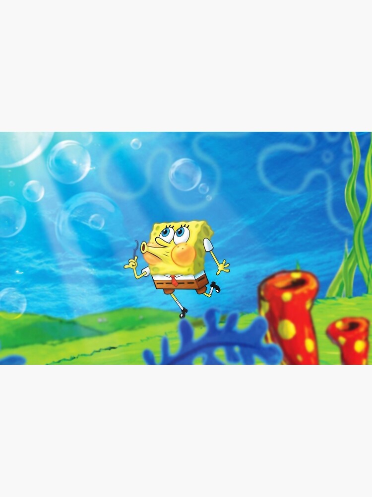 "SpongeBob SquarePants Soap Bubbles" Poster for Sale by darcyartsy ...