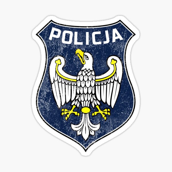 "Polish Police Poland Policja #1296" Sticker for Sale by Rare-Militia ...