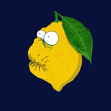 "Tasting Sour Lemon | meme" Sticker for Sale by Orloff | Redbubble