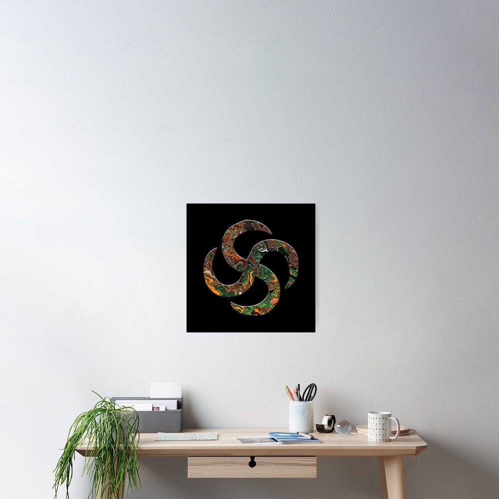 "Adinkra symbol Nkontim, Loyalty ancient African symbol" Poster by ...