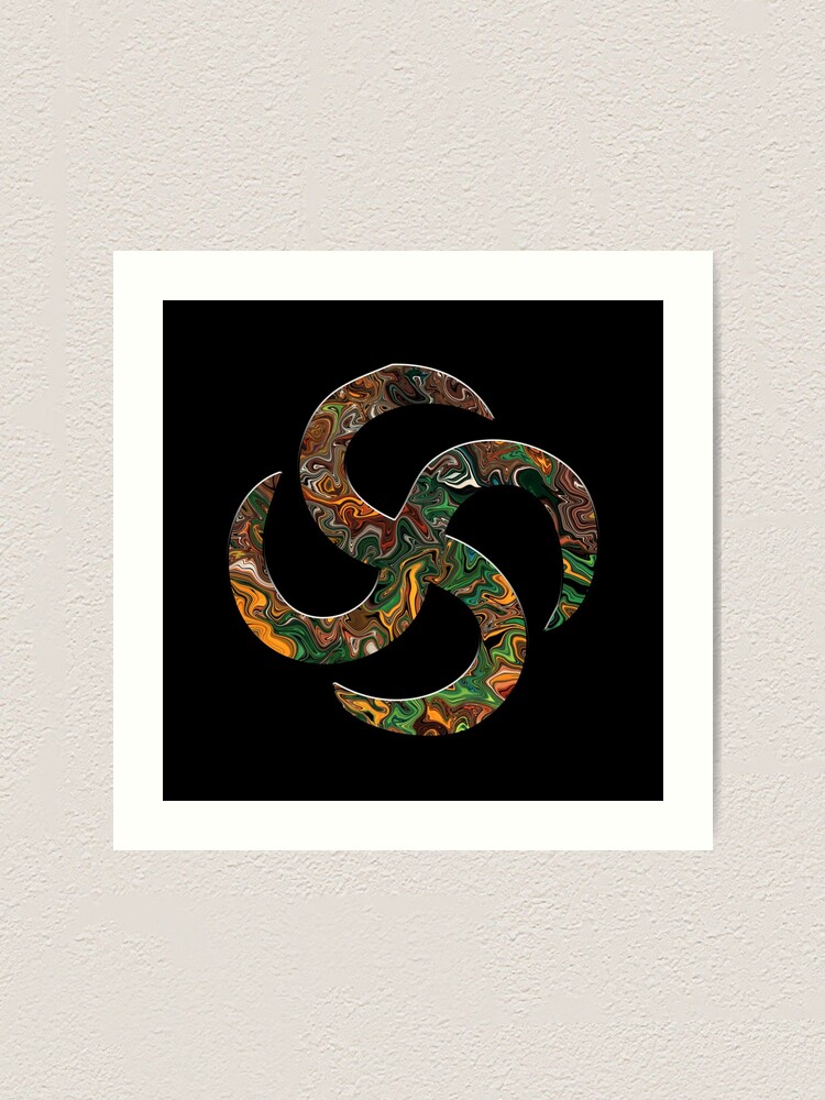 "Adinkra symbol Nkontim, Loyalty ancient African symbol" Art Print by ...