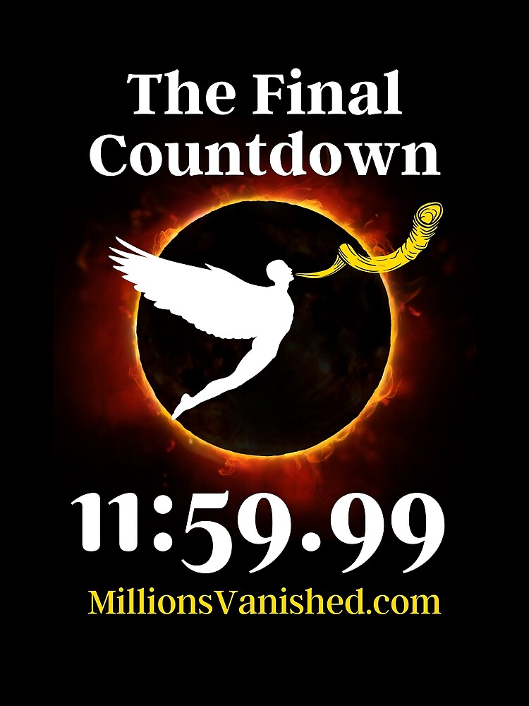 "The Final Countdown Solar Eclipse - Christian " Poster for Sale by ...