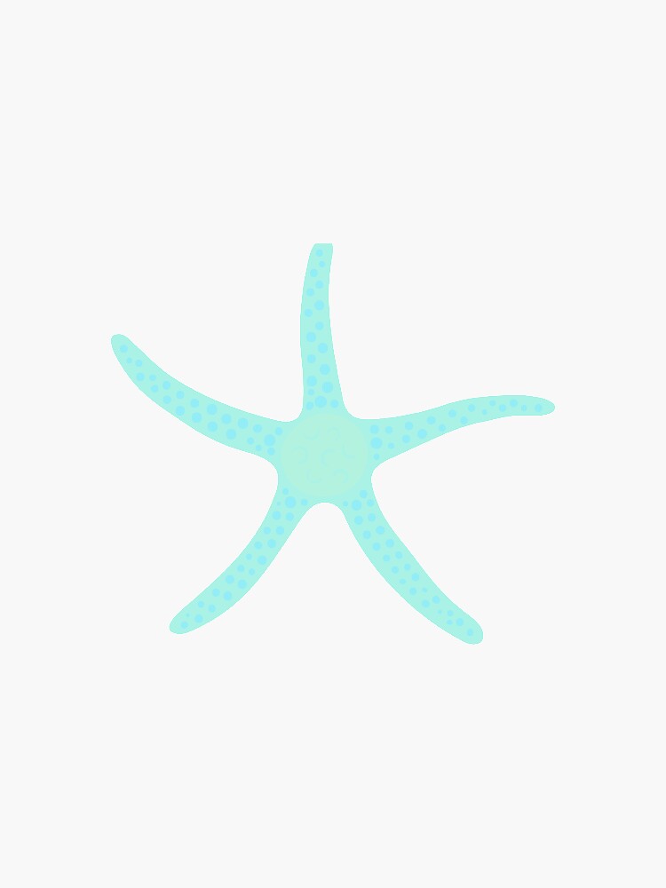"Preppy starfish " Sticker by Marissabrown19 | Redbubble