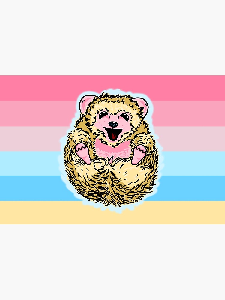 "FruityJetDesign Genderflux Pride Flag Hedgehog" Poster for Sale by ...