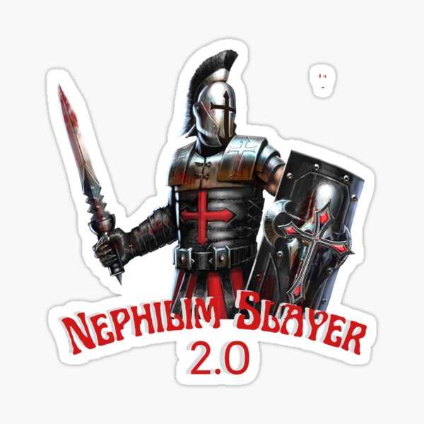 "Nephilim Slayer 2.0" Sticker by SwordofGod | Redbubble