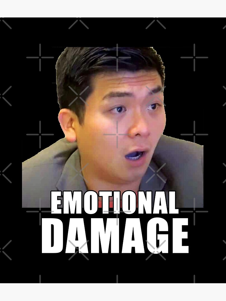 "emotional damage viral meme" Canvas Print for Sale by trendymememerch ...