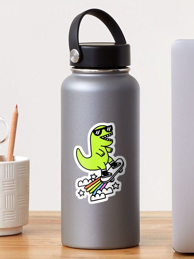 "Rad Rex" Sticker for Sale by obinsun | Redbubble