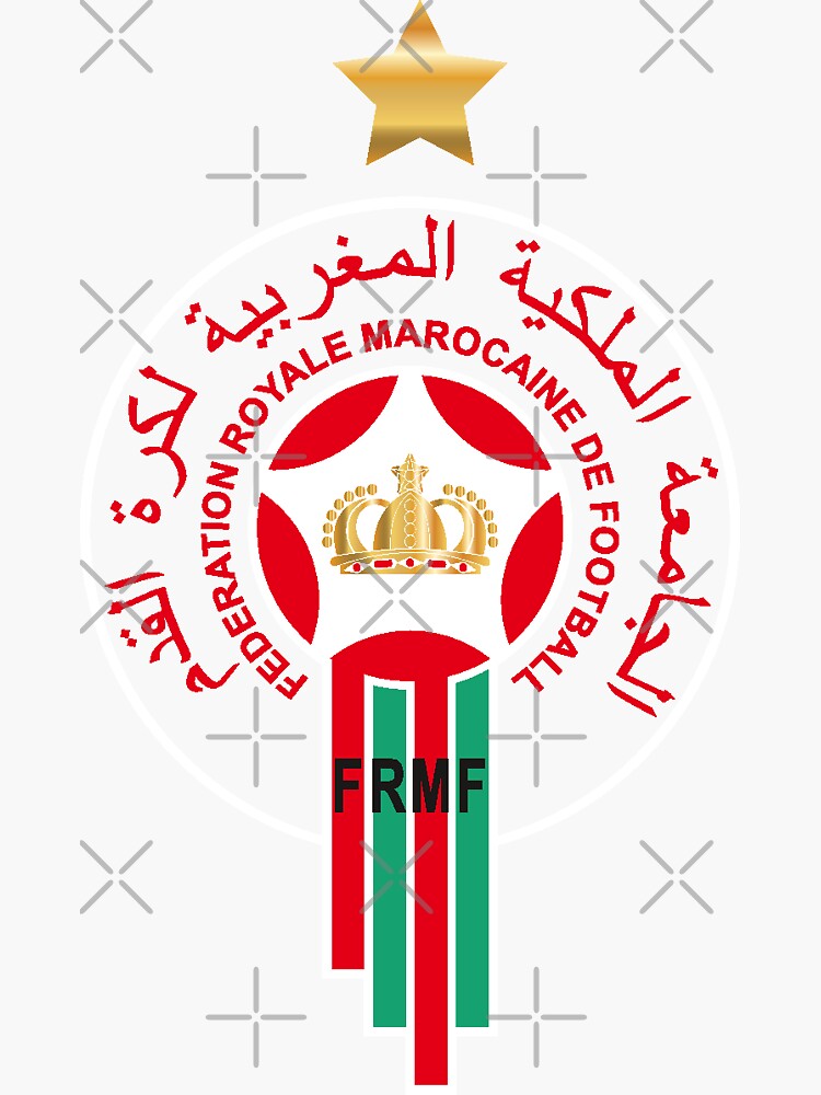 "Morocco FRMF" Sticker for Sale by hamzabenkatou | Redbubble