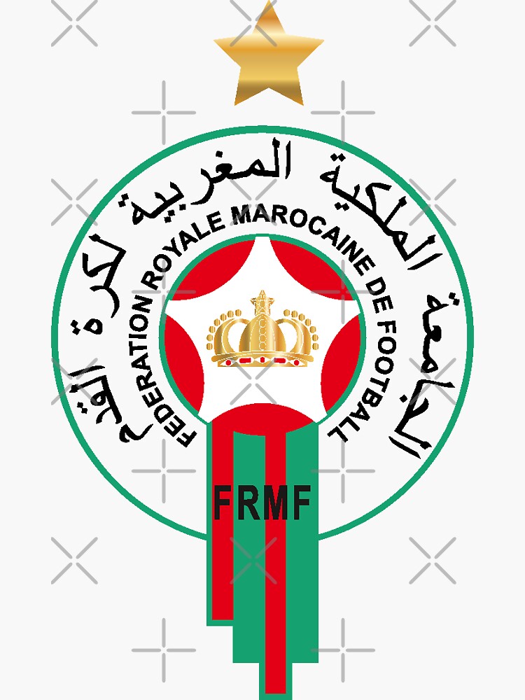 "Morocco FRMF" Sticker by hamzabenkatou | Redbubble