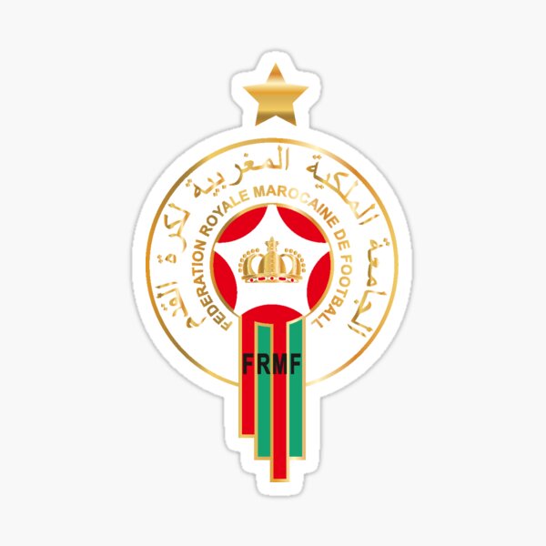 "Morocco FRMF" Sticker for Sale by hamzabenkatou | Redbubble