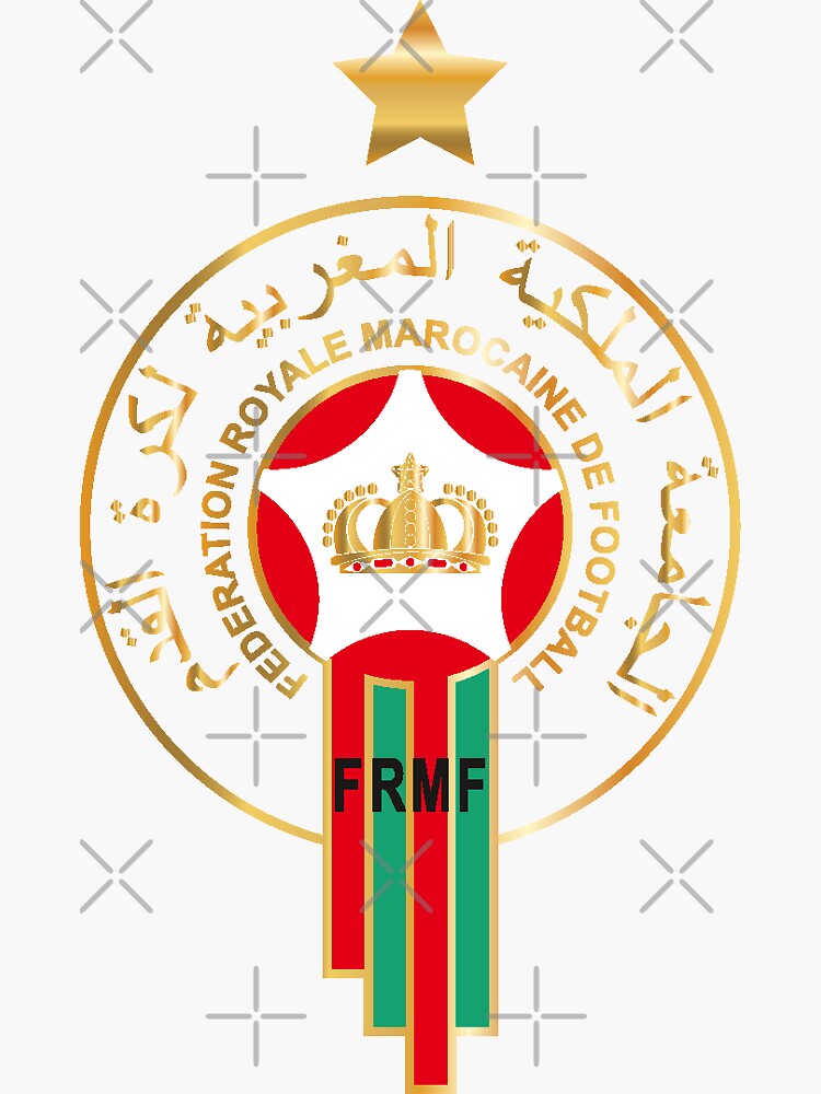 "Morocco FRMF" Sticker for Sale by hamzabenkatou | Redbubble