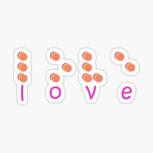 "love languages" Sticker for Sale by Artist-mind-set | Redbubble