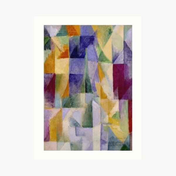 "Robert Delaunay - Windows Open Simultaneously - Geometric, Abstract ...