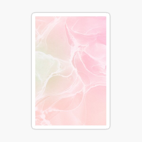 "Candy Floss Ocean Ripple" Sticker for Sale by VelveteenPapier | Redbubble