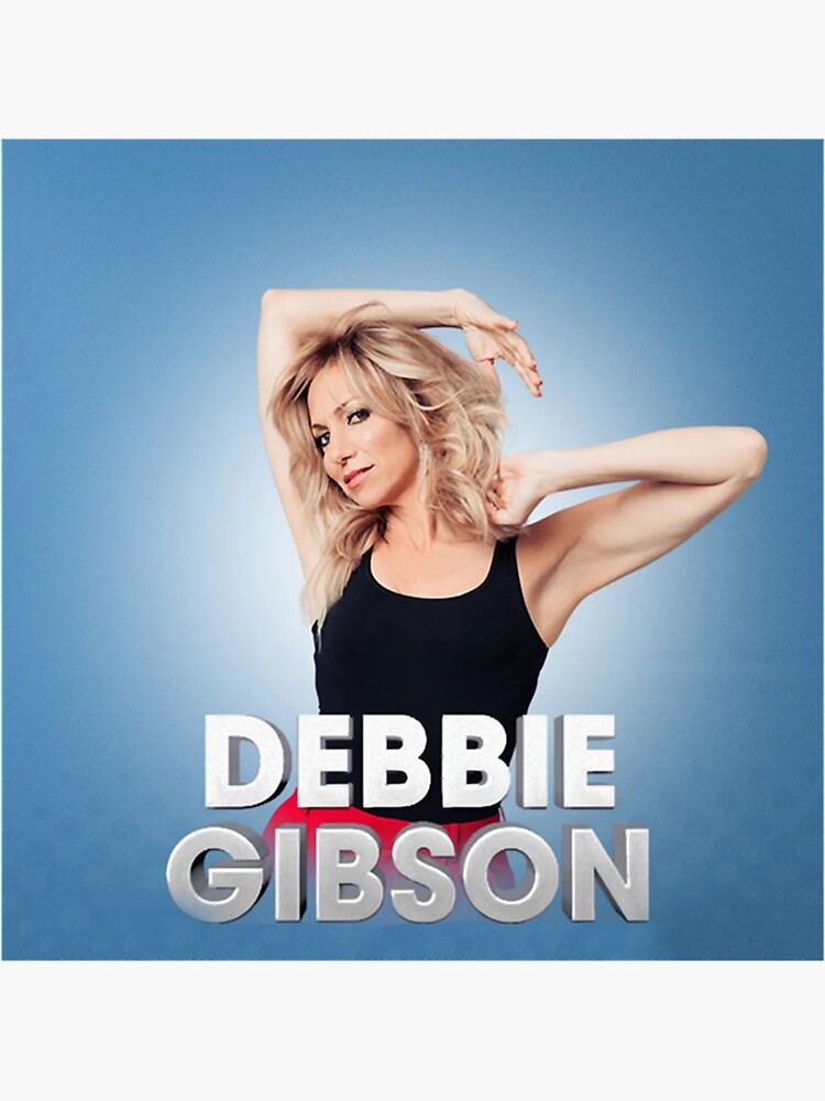 "Debbie Gibson 80s art" Sticker for Sale by jrouthkirkpa | Redbubble
