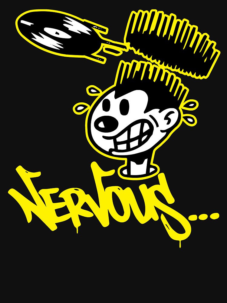 "Nervous Records Logo" T-shirt for Sale by SabrinaObryan | Redbubble ...