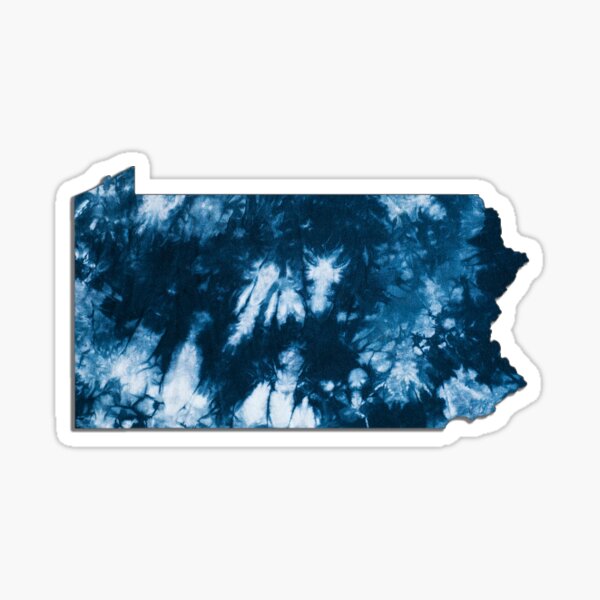 "Pennsylvania" Sticker by doodlesbydani | Redbubble