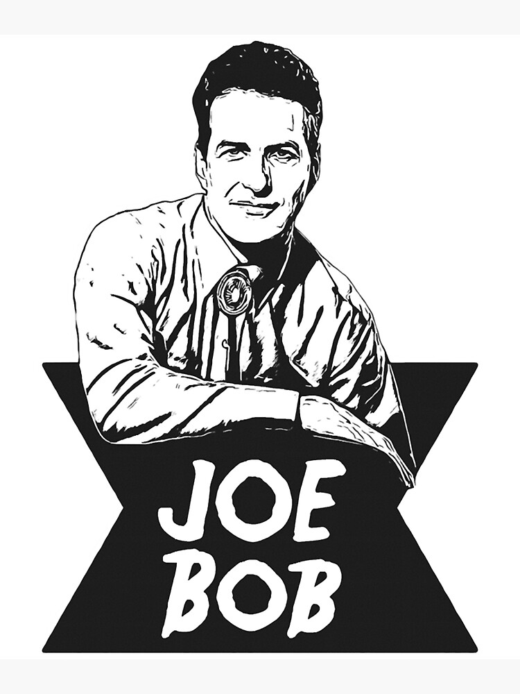 "Joe Bob Briggs" Poster by RebeccaLauren7 | Redbubble