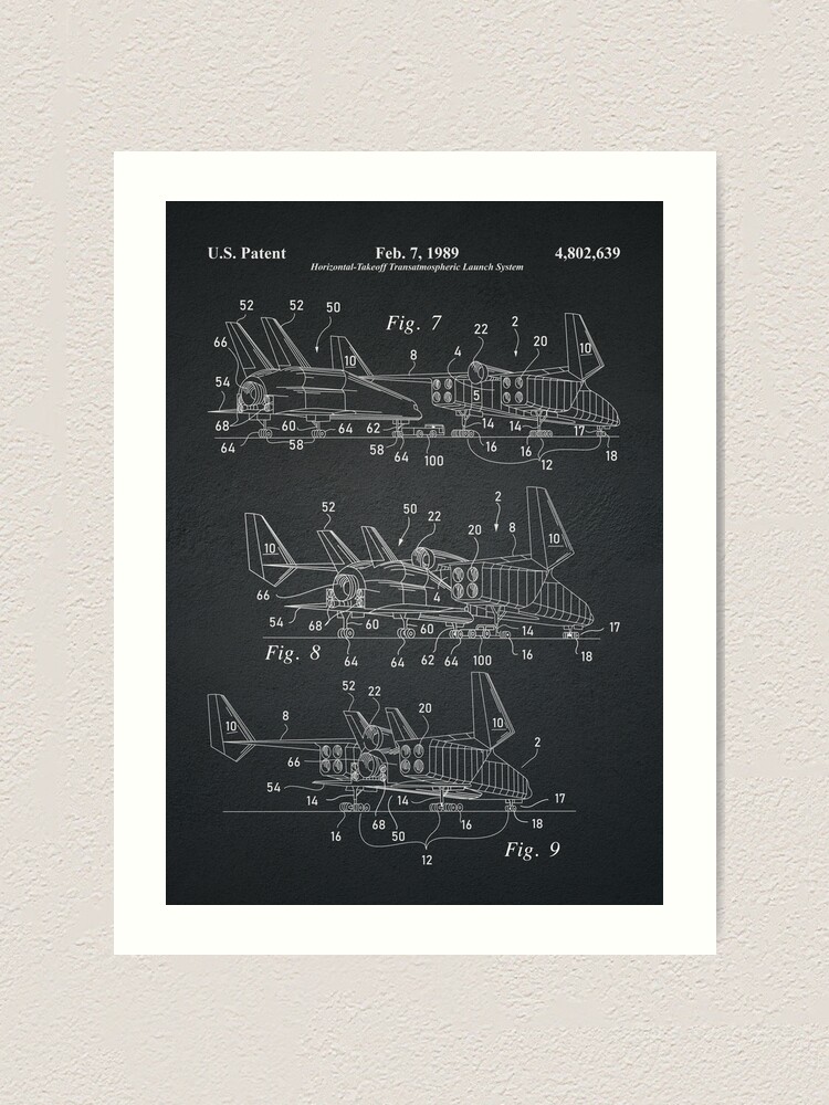 "1989 Old Vintage Horizontal-Takeoff Transatmospheric Launch System ...