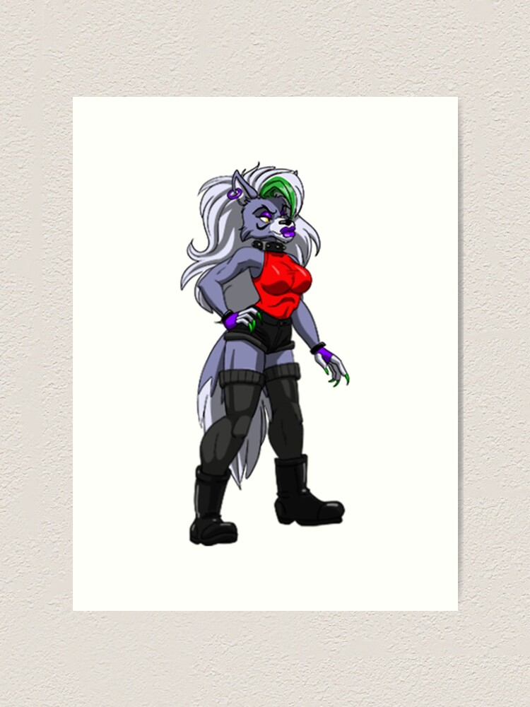 "Fnaf Security Breach Roxanne Wolf " Art Print for Sale by ThayneJamahl ...