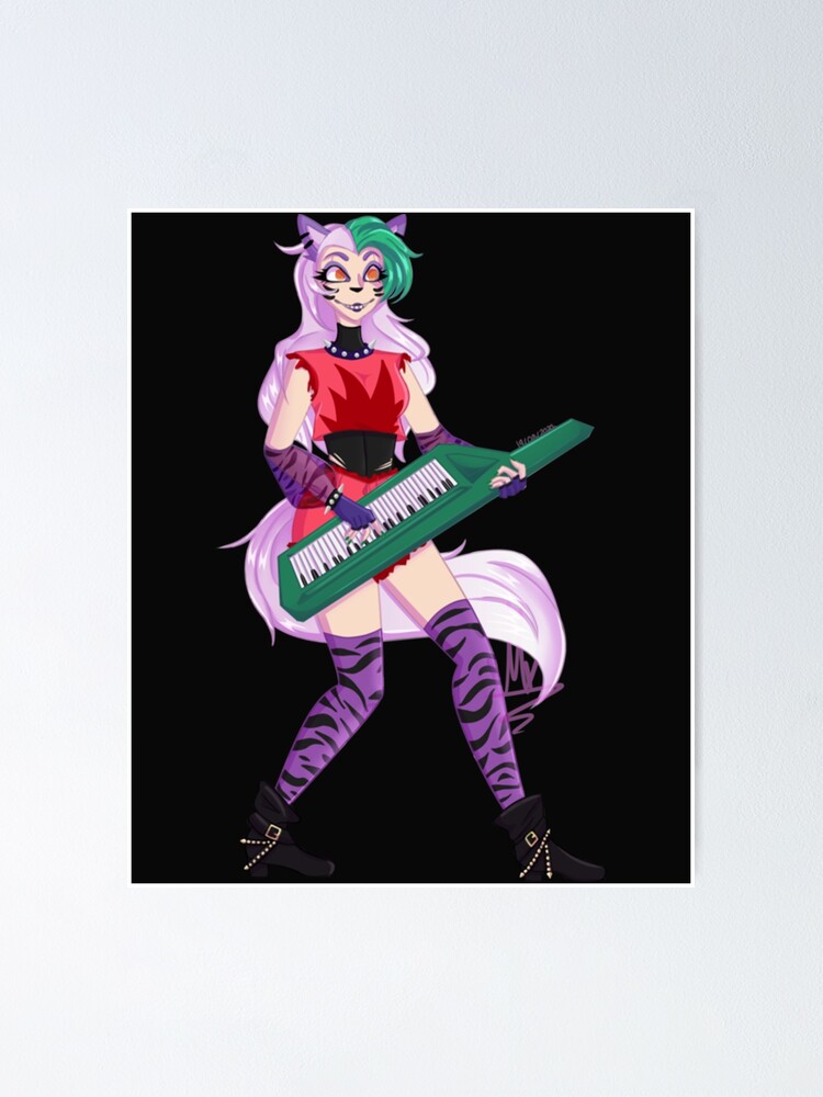 "Fnaf Security Breach Roxanne Wolf " Poster for Sale by ThayneJamahl ...