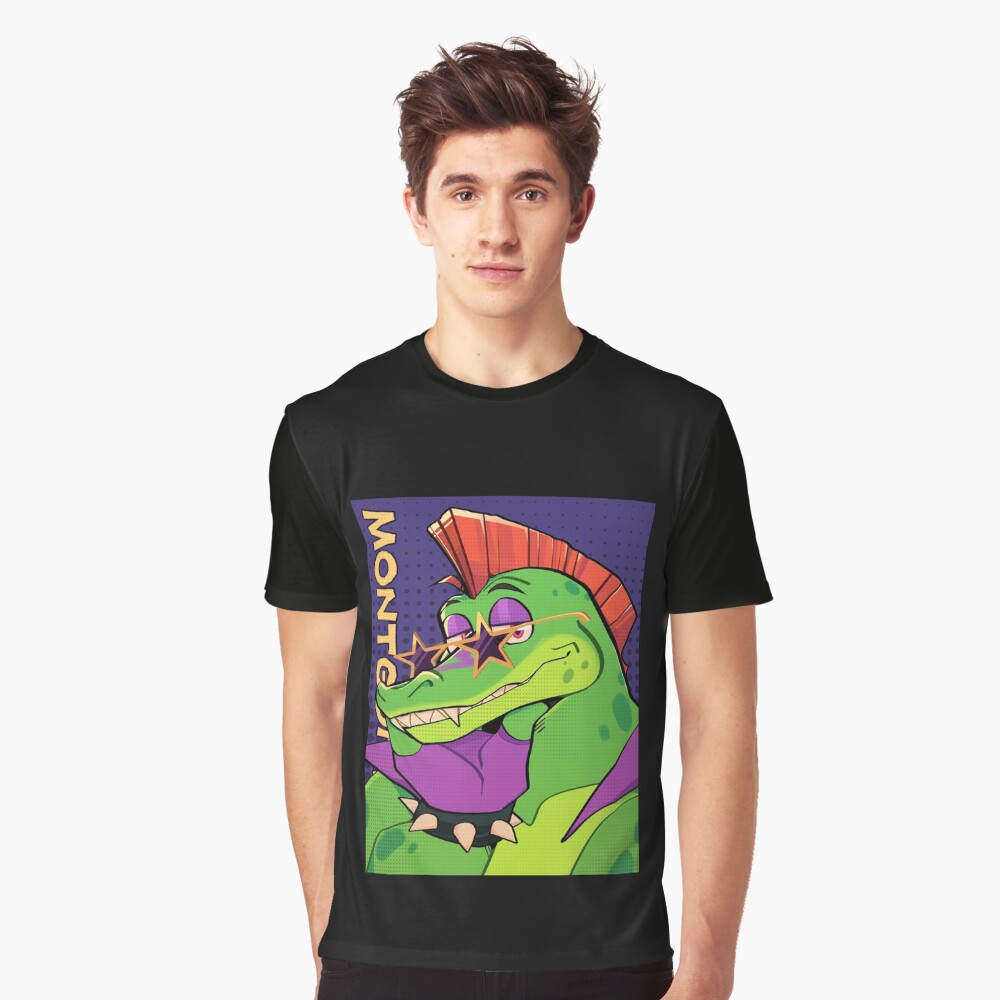"Montgomery Gator Fnaf Monty " Sticker for Sale by ThayneJamahl | Redbubble