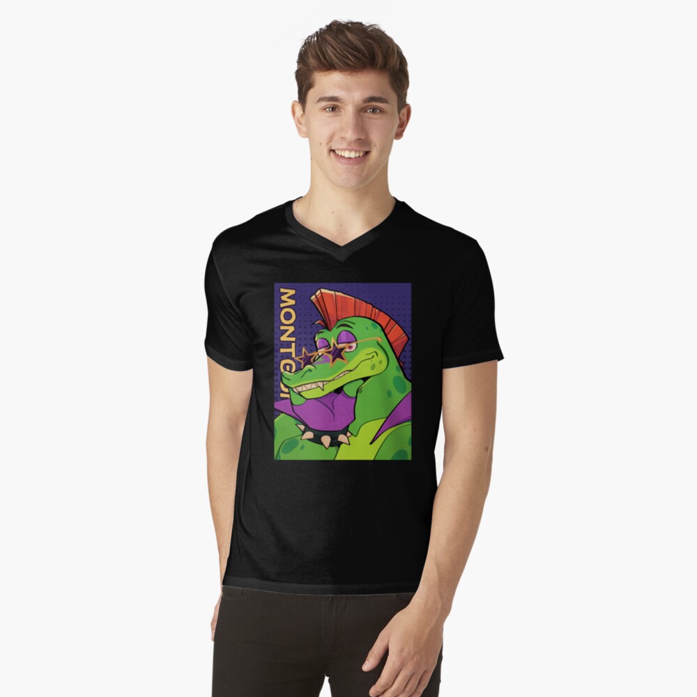 "Montgomery Gator Fnaf Monty " Sticker for Sale by ThayneJamahl | Redbubble