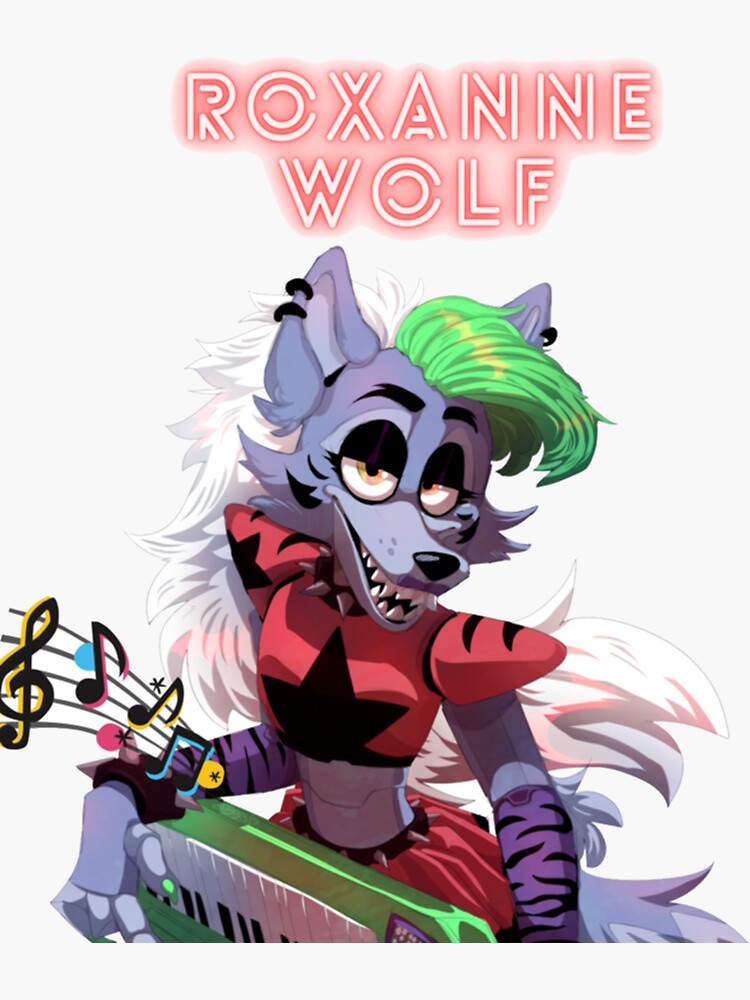 "Roxanne Wolf " Sticker for Sale by ThayneJamahl | Redbubble
