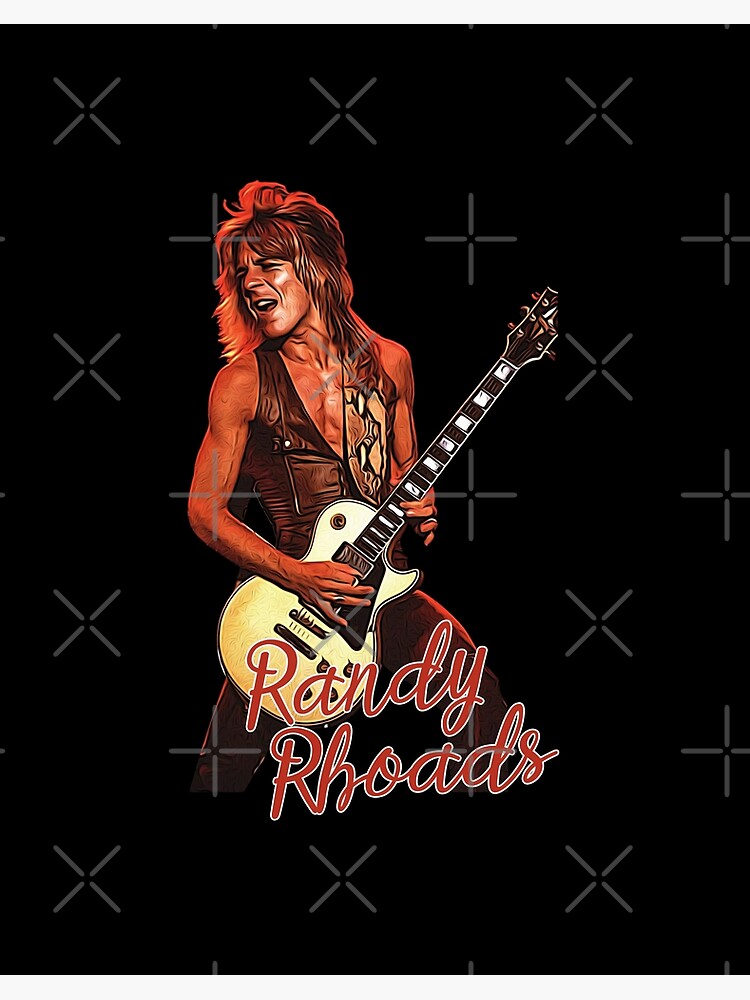 "Randy Rhoads Heavy Metal" Art Board Print for Sale by Brennanshop ...