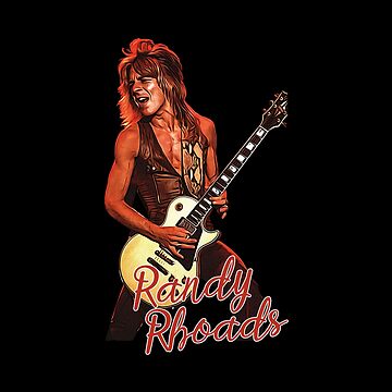 "Randy Rhoads Heavy Metal" Art Board Print for Sale by Brennanshop ...