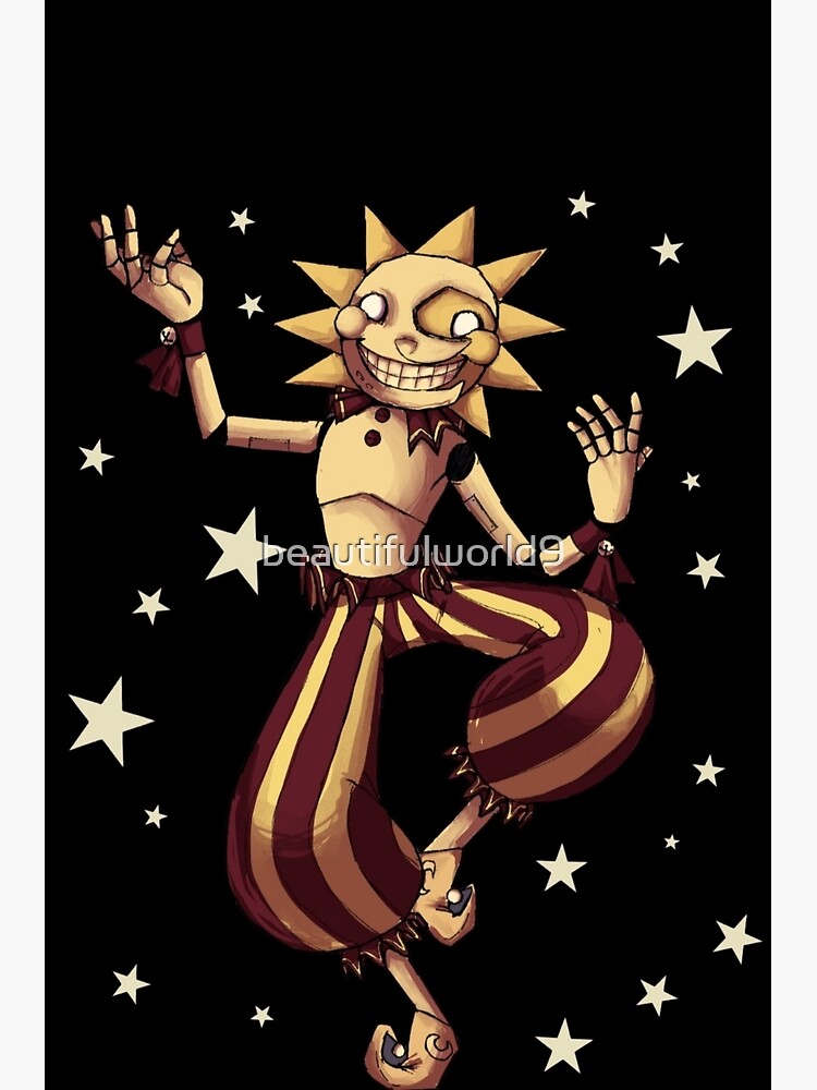 "Fnaf Security Breach Sundrop" Poster by beautifulworld9 | Redbubble