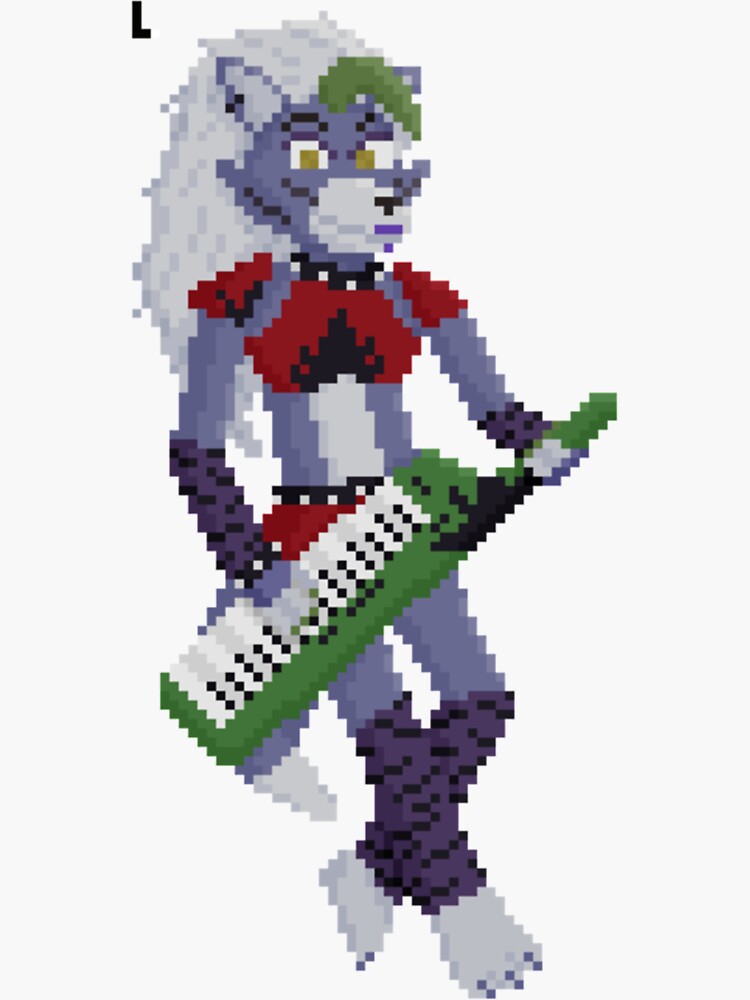 "Security Breach Roxanne Wolf " Sticker by ThayneJamahl | Redbubble