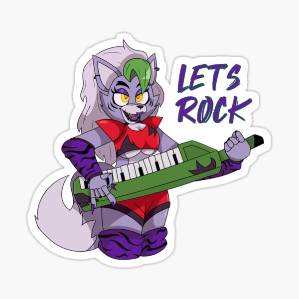 "Security Breach Roxanne Wolf 3 " Sticker by ThayneJamahl | Redbubble